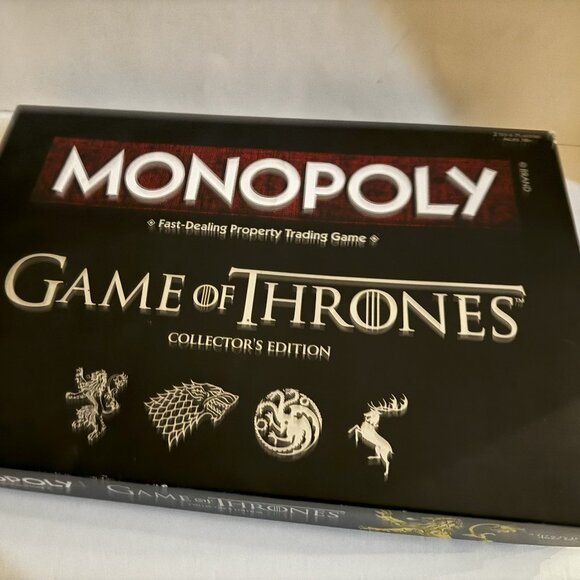 Toys | Monopoly Game Of Thrones Collectors Edition Board Game Westeros | Poshmark